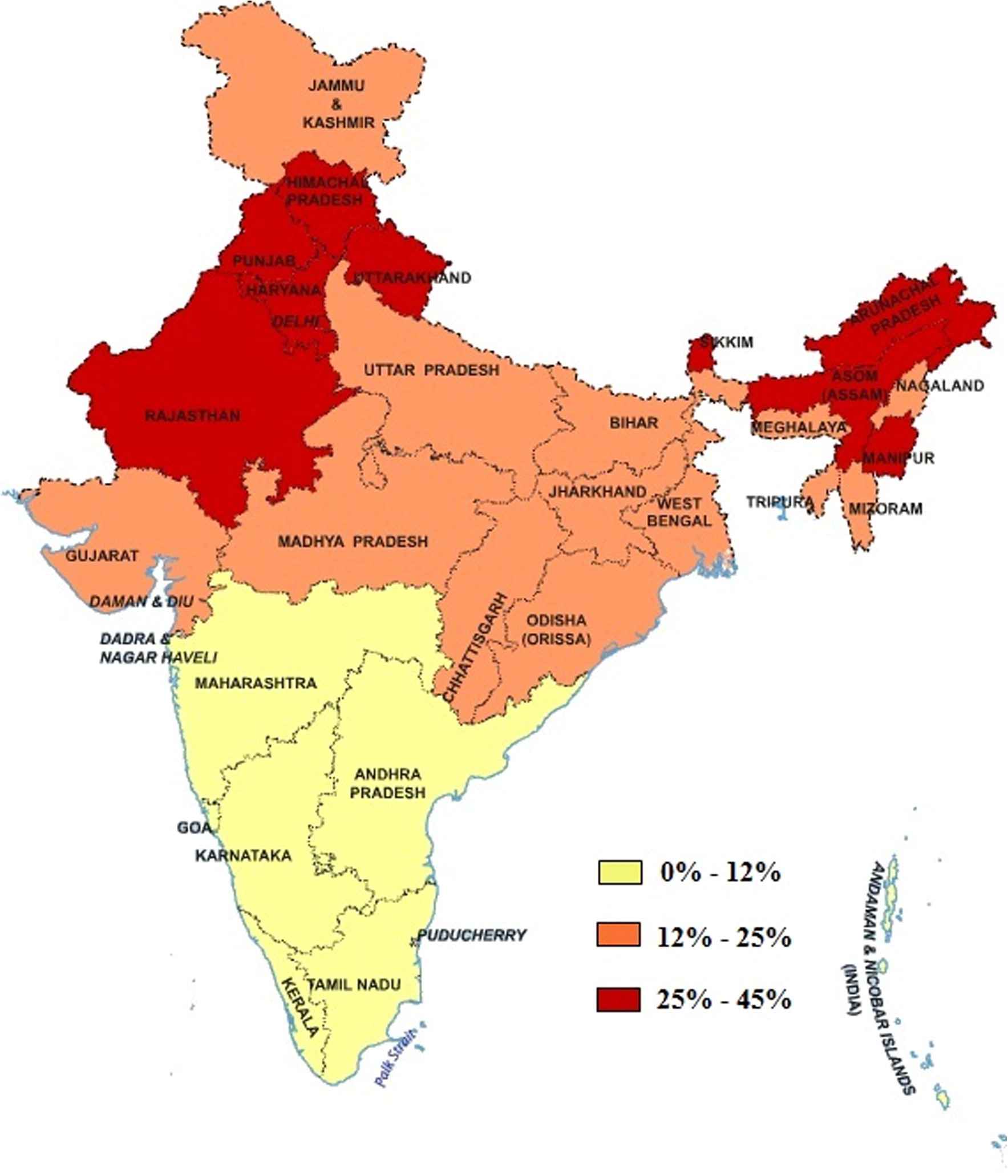 Analyzing seasonality of tuberculosis across Indian states and union ...